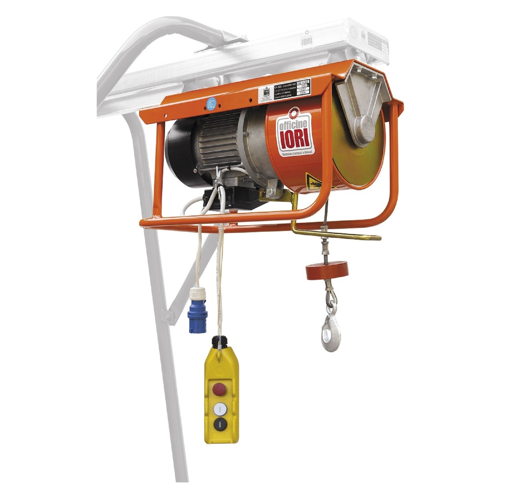 Electric Cable Hoist,3PH, 300 KG, CTRL Switch — Takla Trading