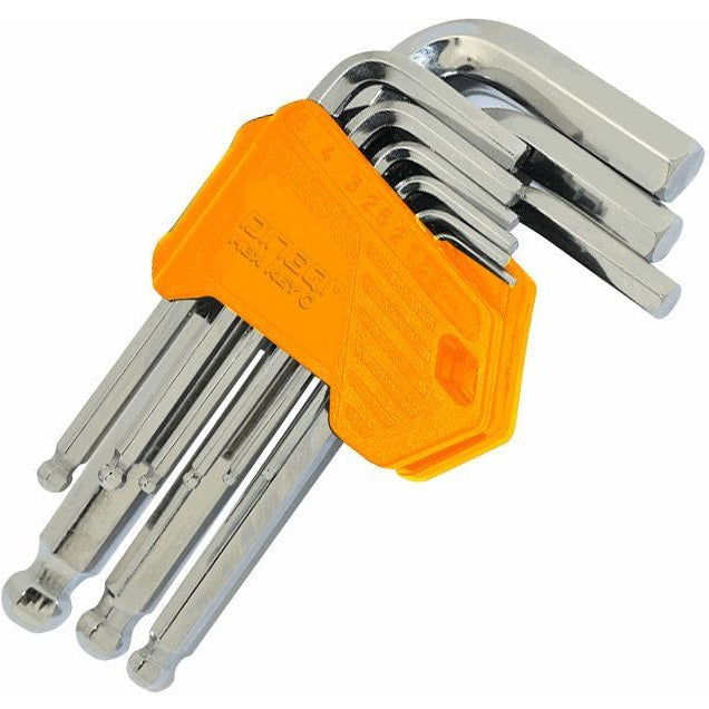 Hex Key Short Set Ball Point 9pcs — Takla Trading