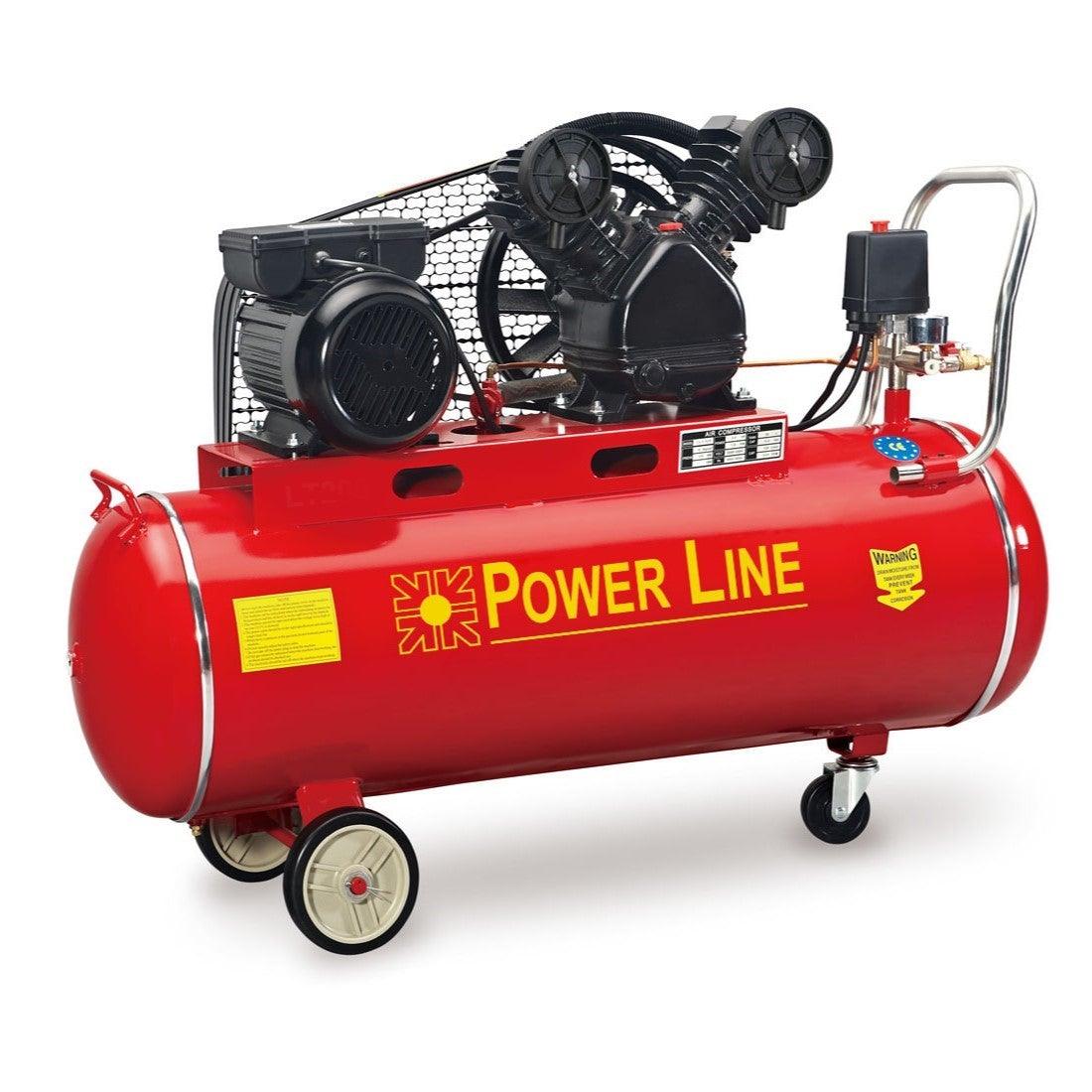 300L Power Line Air Compr.4HP 400V W-Type (Blue) — Takla Trading